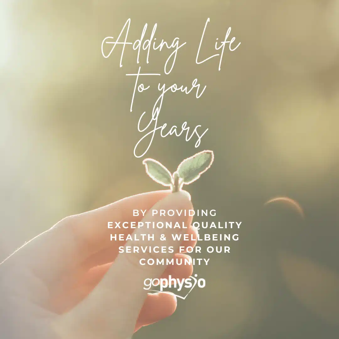 goPhysio's Purpose - goPhysio